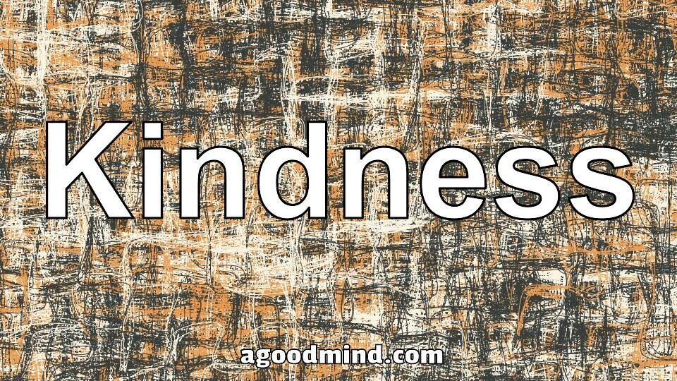 Kindness – A Good Mind